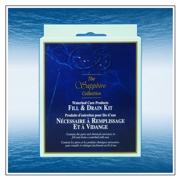 Waterbed Fill and Drain Kit Blue Magic Waterbed Care – Comfortzone1